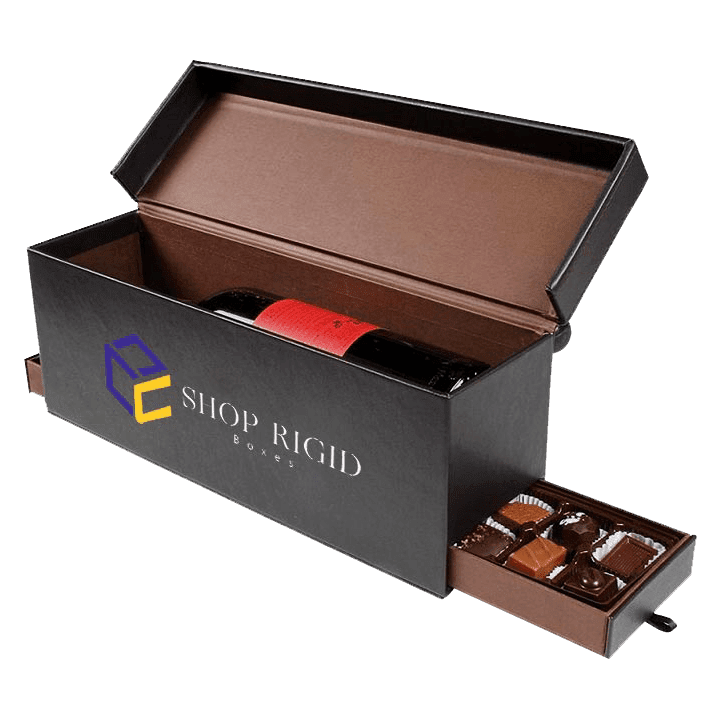 Custom Luxury Bottle Boxes | Bottle Gift Boxes | Shop Rigid Boxes
