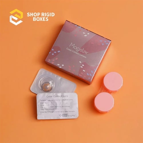 Custom Printed Contact Lenses Boxes | Custom Lens Boxes